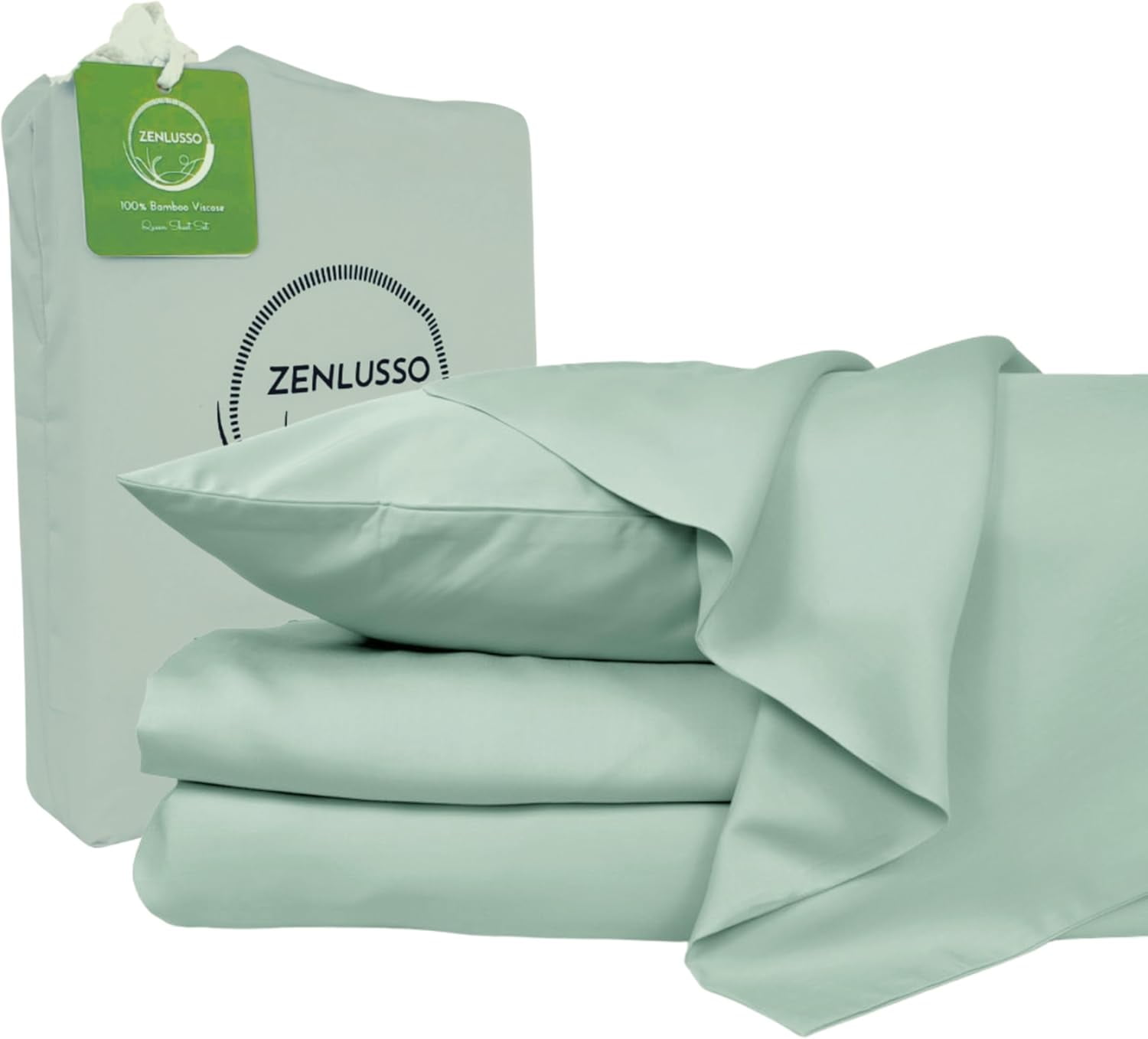 Queen Sheets, 100% Viscose Made from Bamboo Sheet Set, Cooling, Head ...