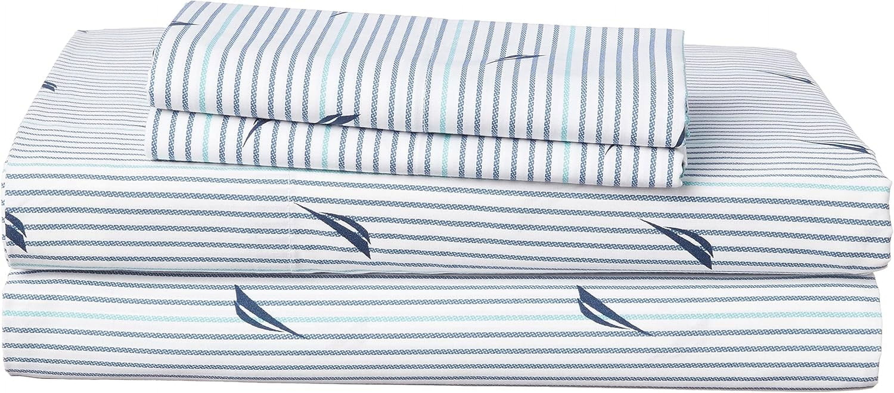Queen Sheets, Cotton Percale Bedding Set, Casual Home Decor (Audley ...