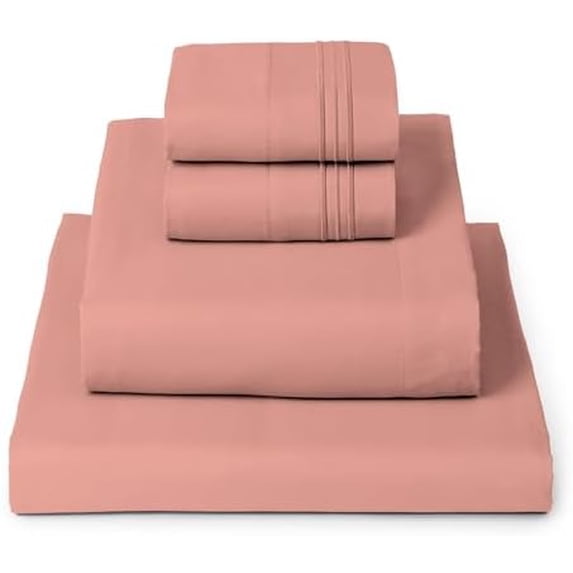 Queen Sheets Set - 4 PC Iconic Collection Bedding - Hotel Luxury, Extra ...
