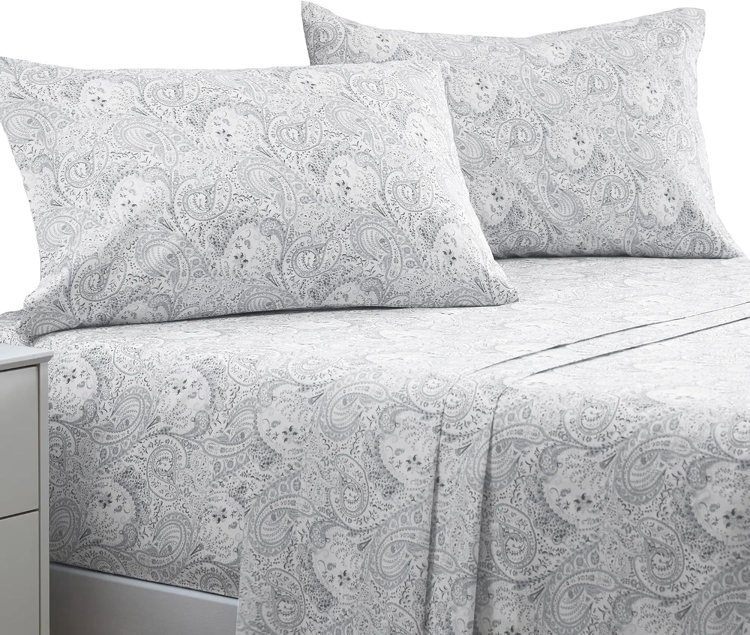 Queen Sheets Set - 4 PC Iconic Collection Bedding - Hotel Luxury, Extra ...