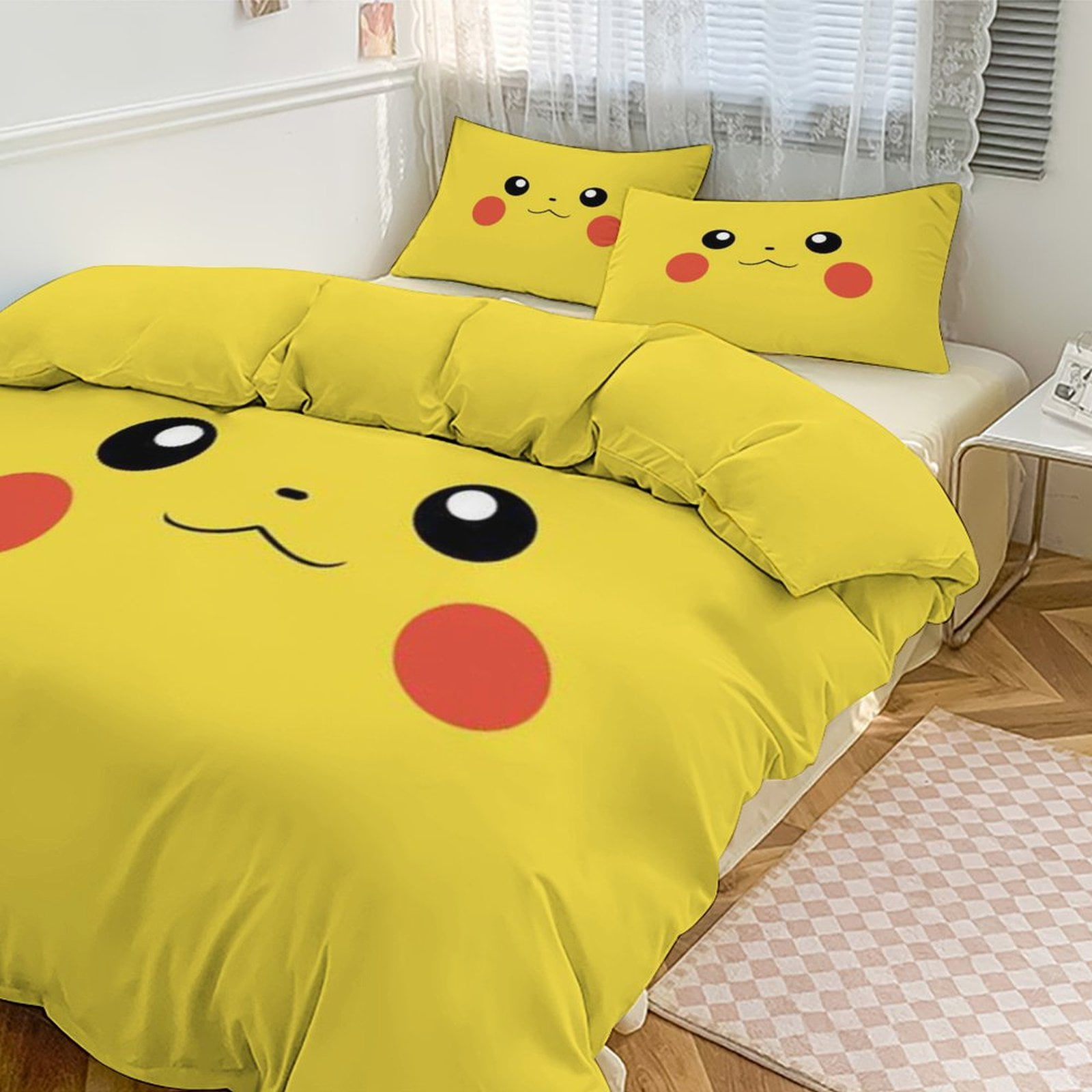 Queen Size Bedding Sets Pikachu Bedding Set for Kids Pikachu Merch ...