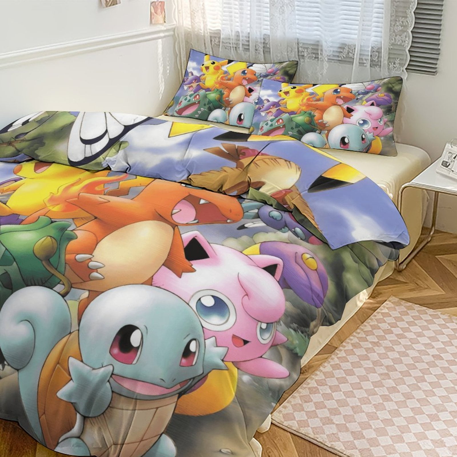 Queen Size Bedding Sets Pokemon Bedding Set for Kids Pokemon Merch ...