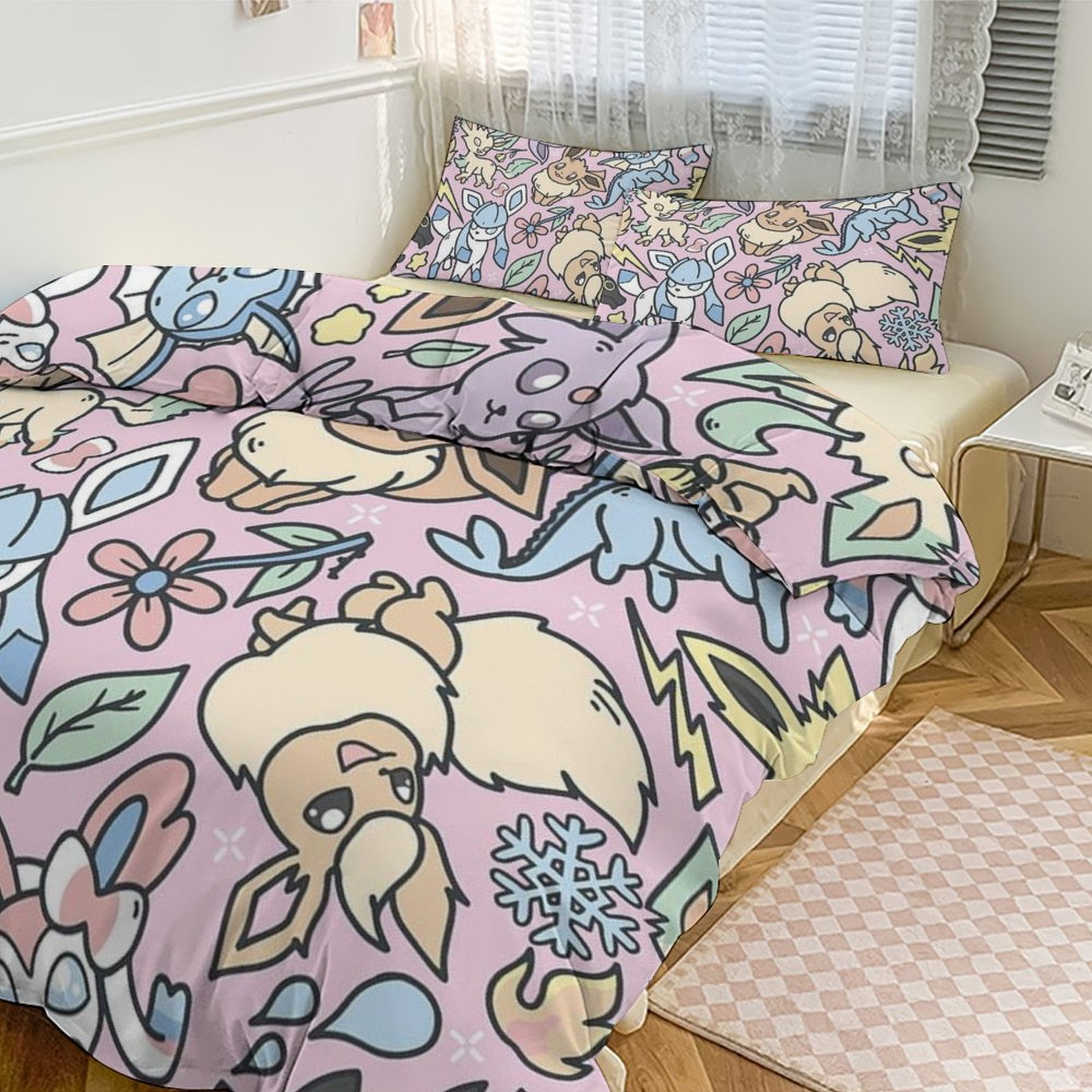 Queen Size Bedding Sets Pokemon Bedding Set for Kids Pokemon Merch ...