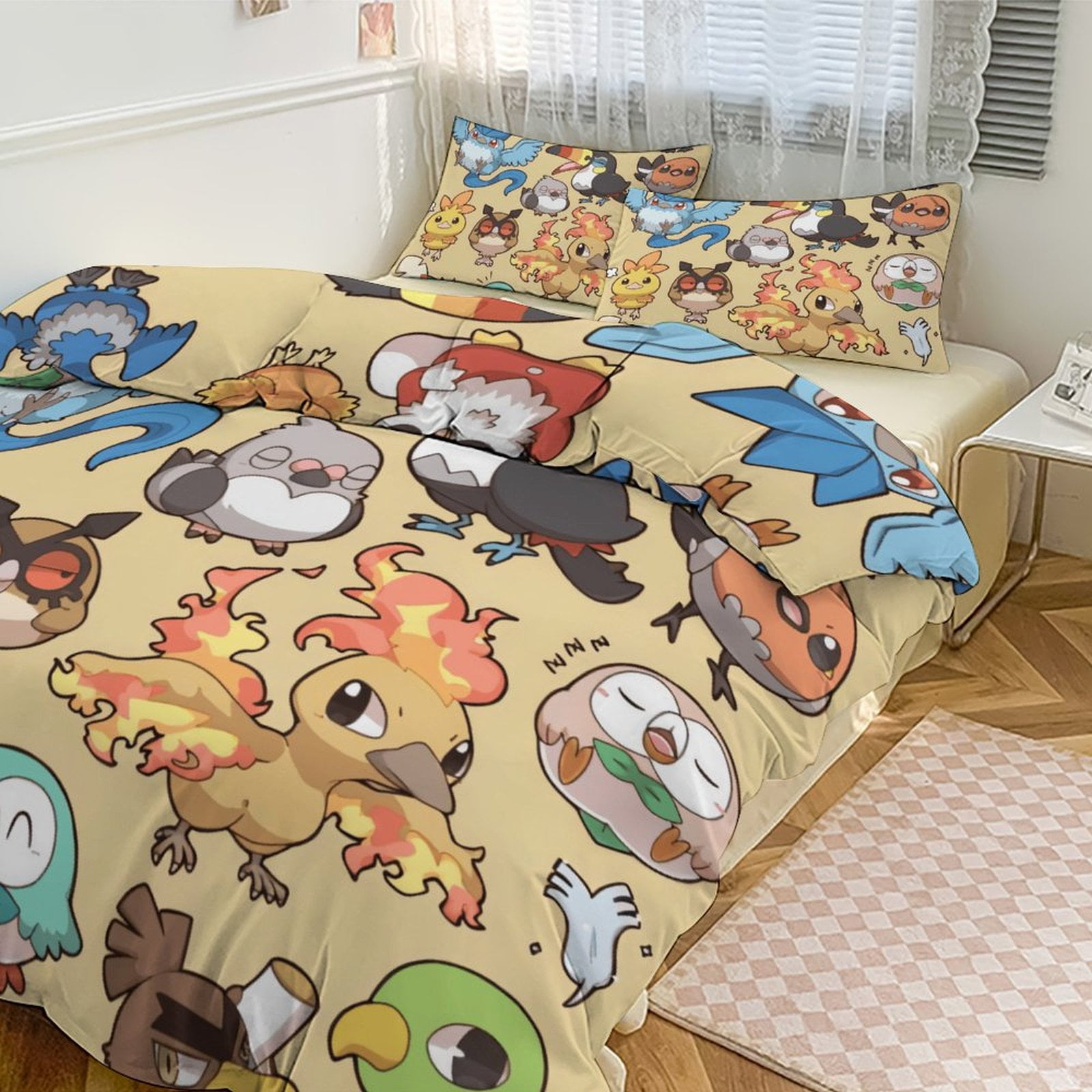 Queen Size Bedding Sets Pokemon Bedding Set for Kids Pokemon Merch ...