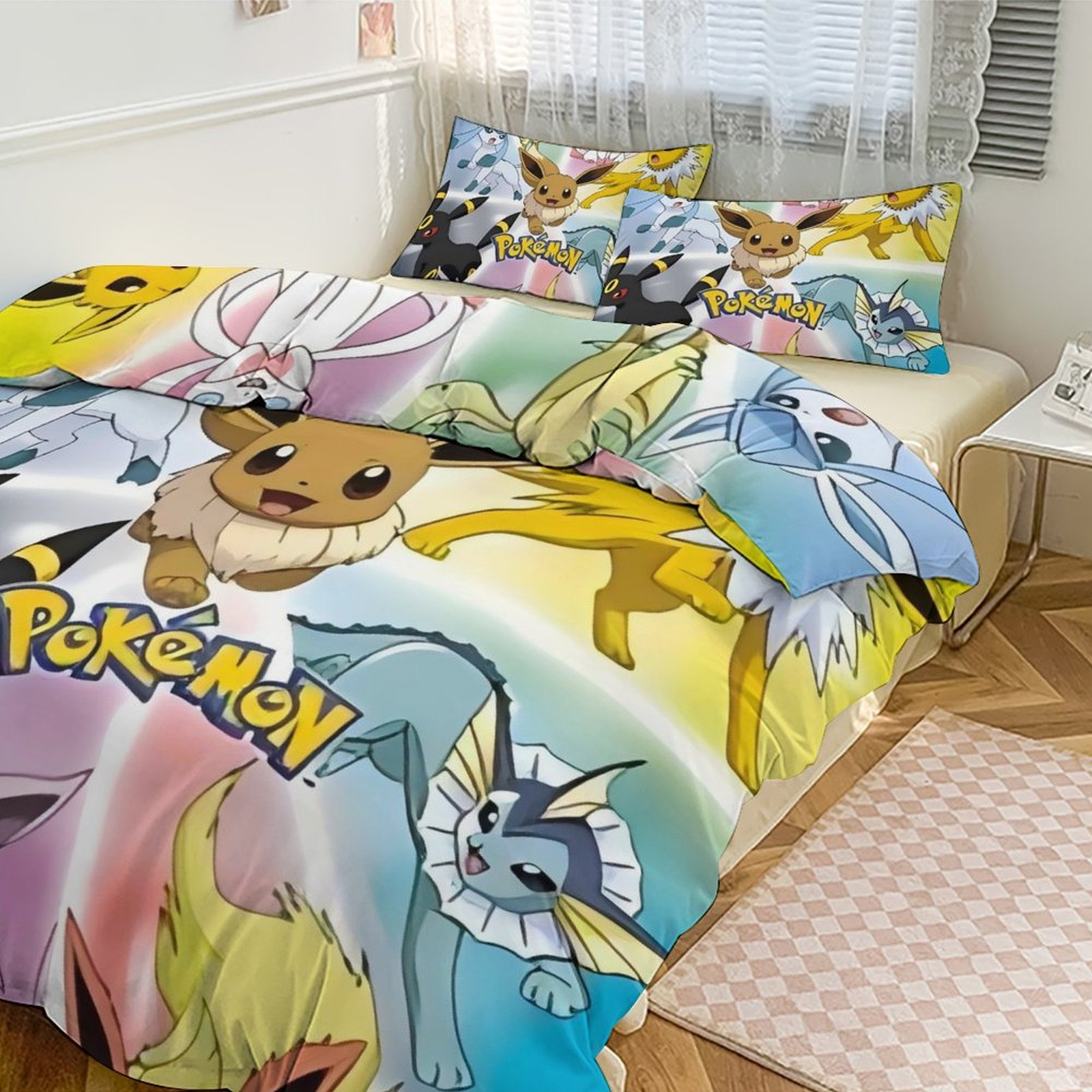 Queen Size Bedding Sets Pokemon Bedding Set for Kids Pokemon Merch ...