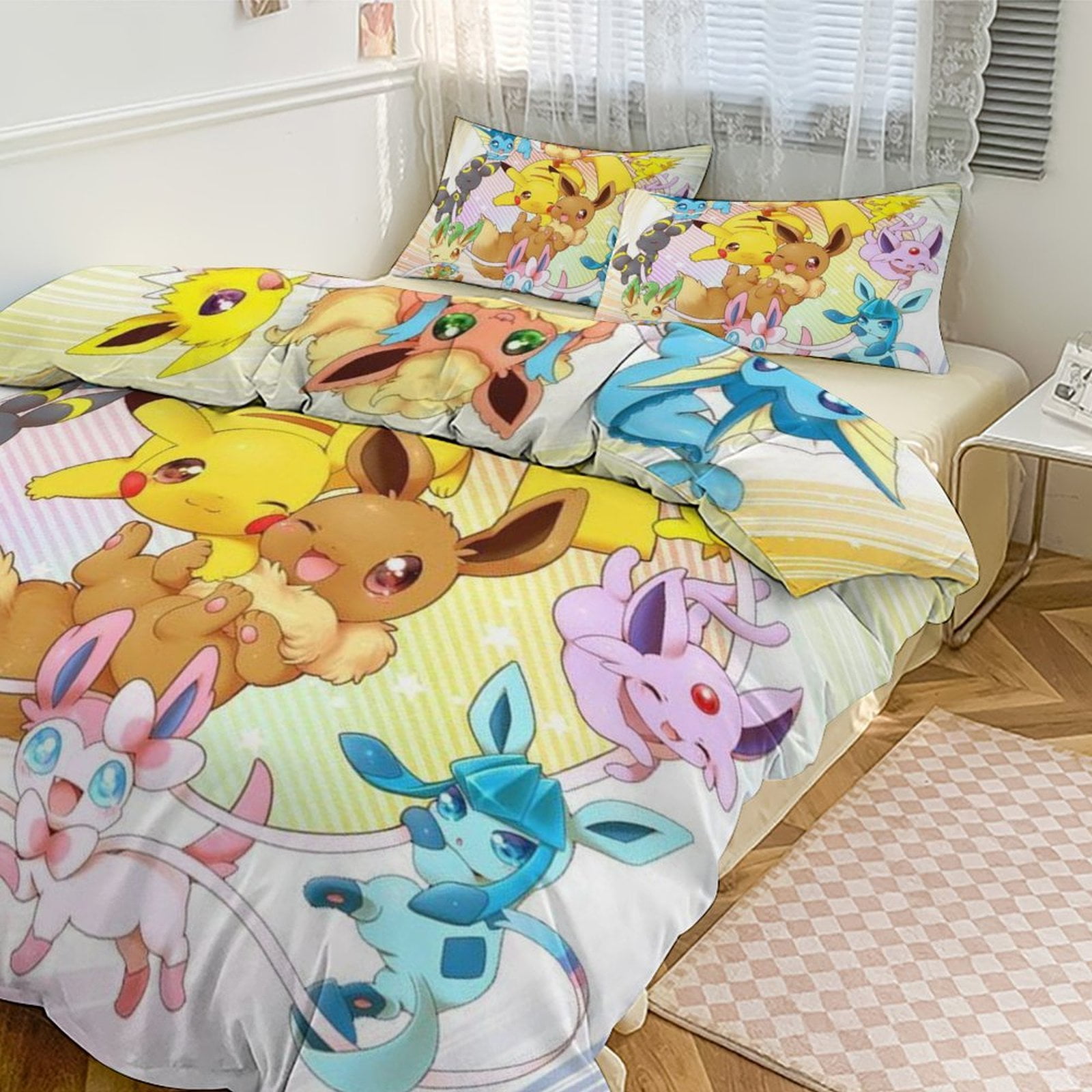 Queen Size Bedding Sets Pokemon Bedding Set for Kids Pokemon Merch ...