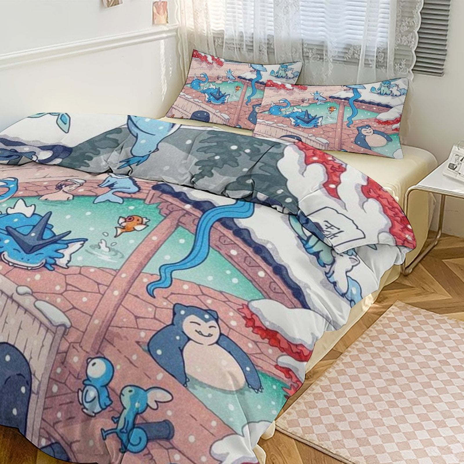 Queen Size Bedding Sets Pokemon Bedding Set for Kids Pokemon Merch ...