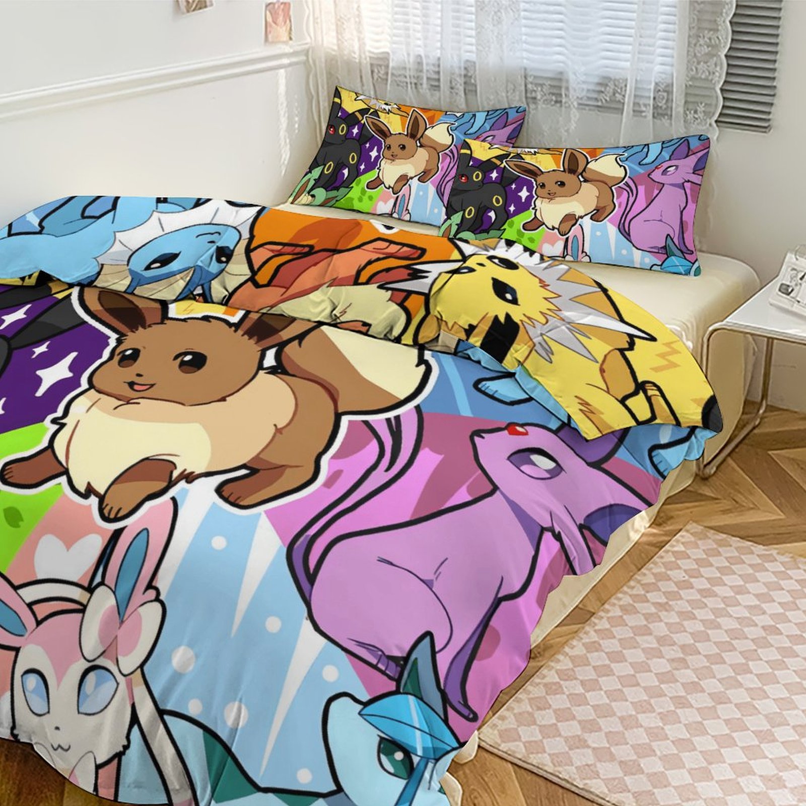 Queen Size Bedding Sets Pokemon Bedding Set for Kids Pokemon Merch ...
