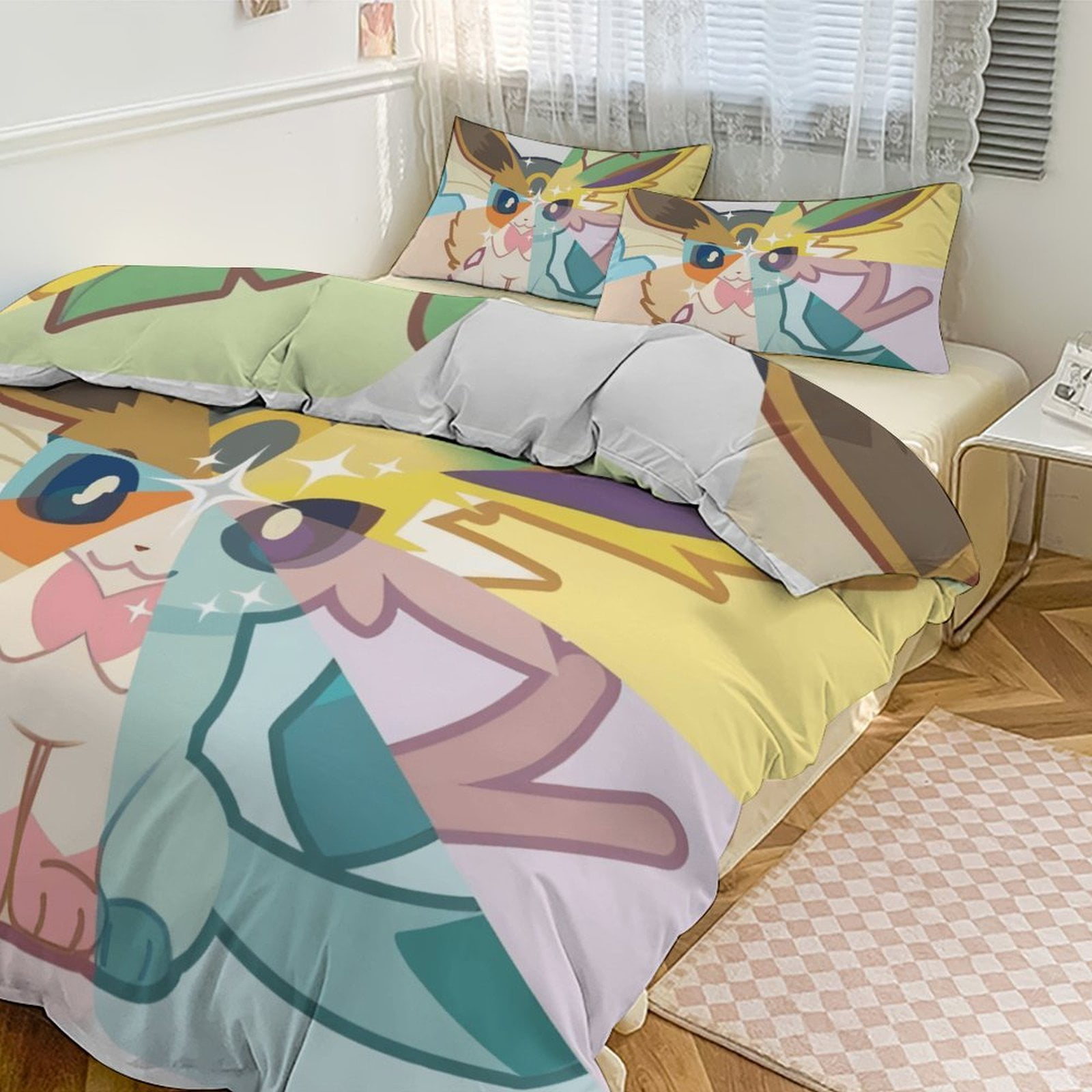 Queen Size Bedding Sets Pokemon Bedding Set for Kids Pokemon Merch ...