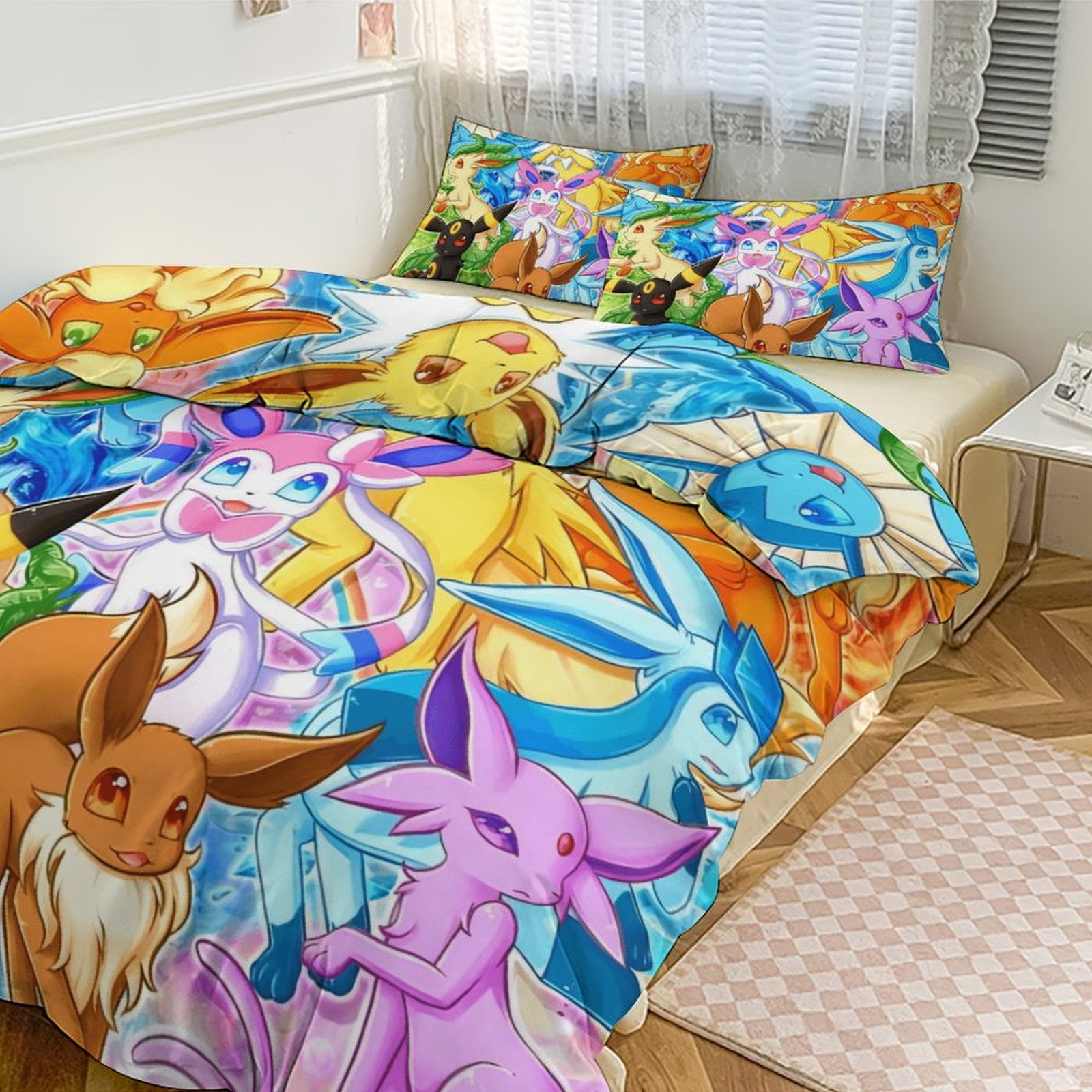 Queen Size Bedding Sets Pokemon Bedding Set for Kids Pokemon Merch ...