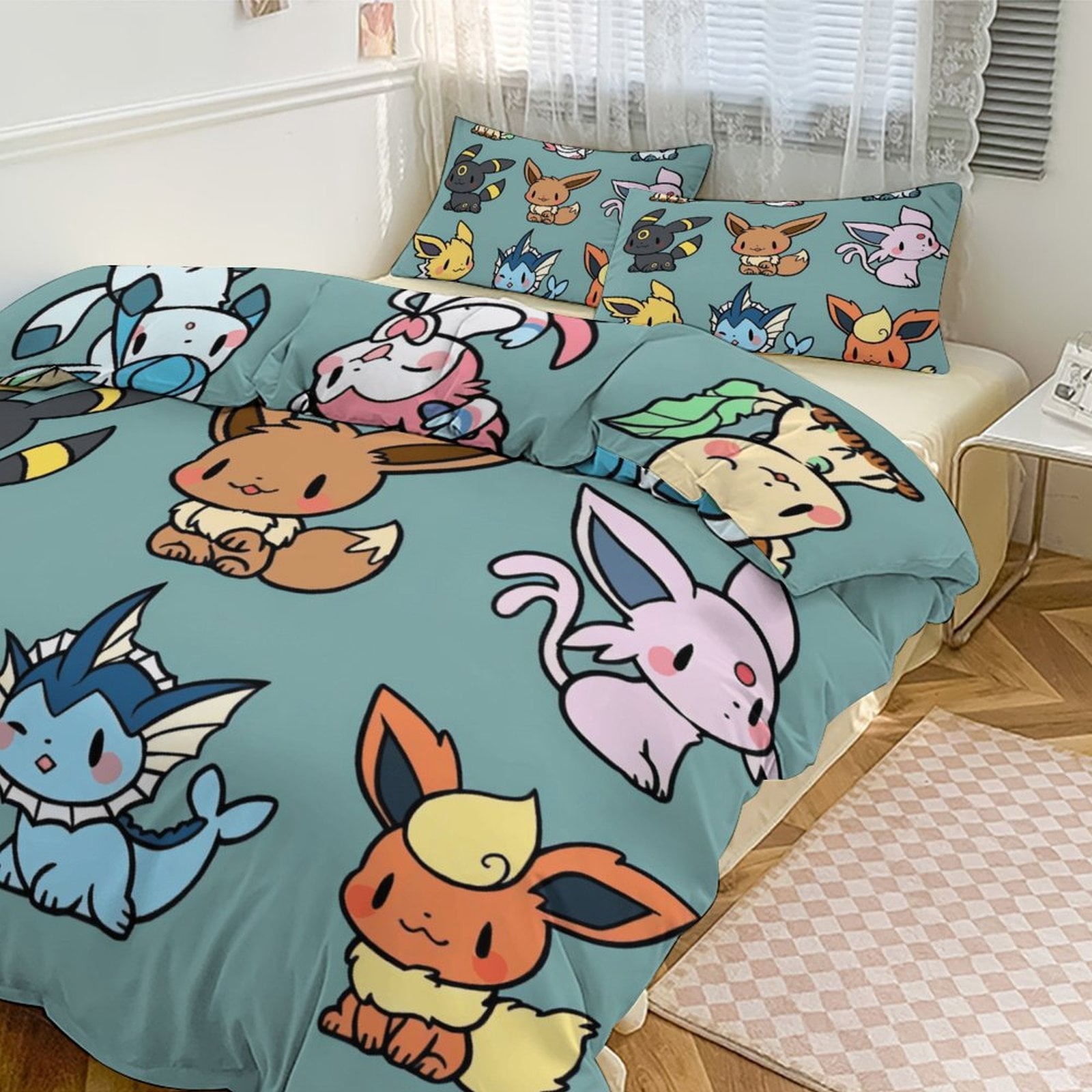 Queen Size Bedding Sets Pokemon Bedding Set for Kids Pokemon Merch ...