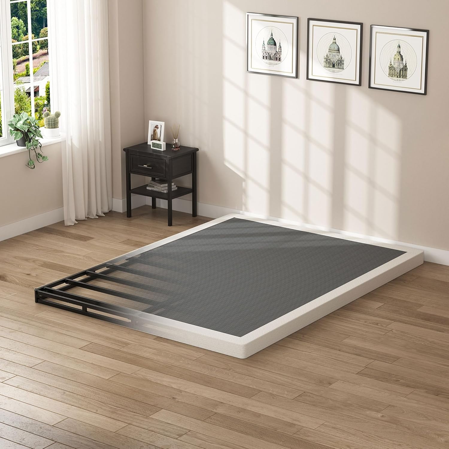 Queen Size Box Springs - 3 Inch Low Profile Mattress Foundation No ...