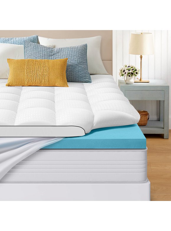 Queen 4 Inch Mattress Toppers in Mattress Toppers & Pads - Walmart.com