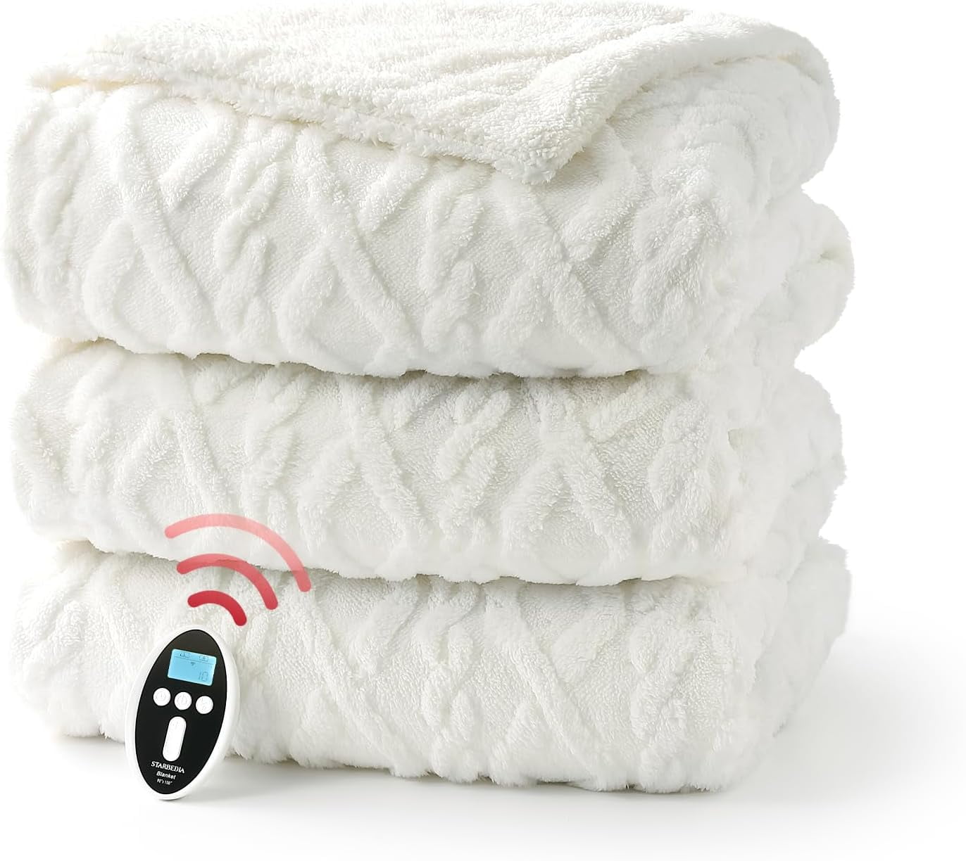 Queen Size Electric Heating Blanket | Dual Control Wireless Blanket ...
