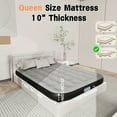 Queen Size Inflatable Mattress with Built-in Pump, Rapid Self-Inflation ...