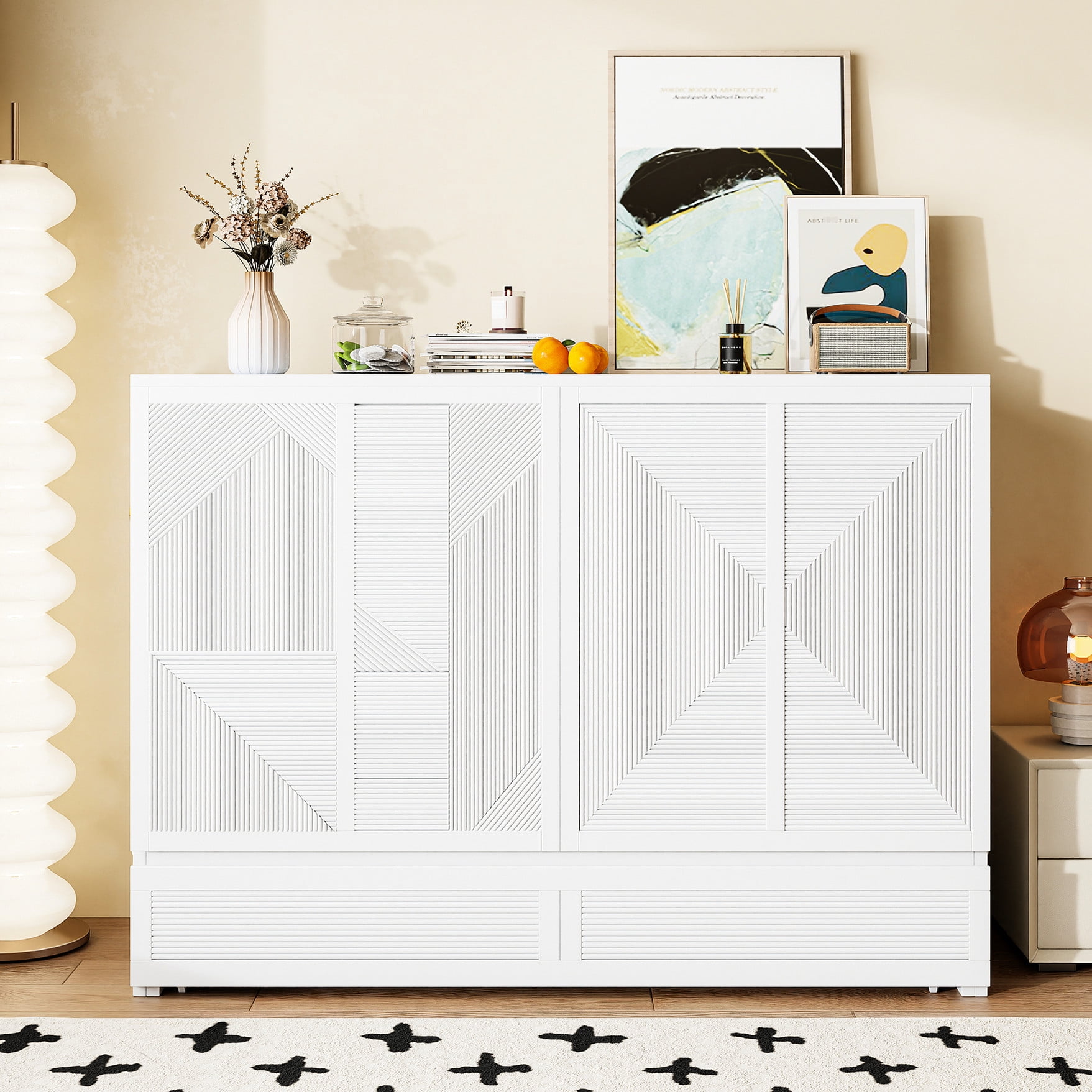 Queen Size Murphy Bed Unit / Two - Package Delivery, Clear Assembly ...
