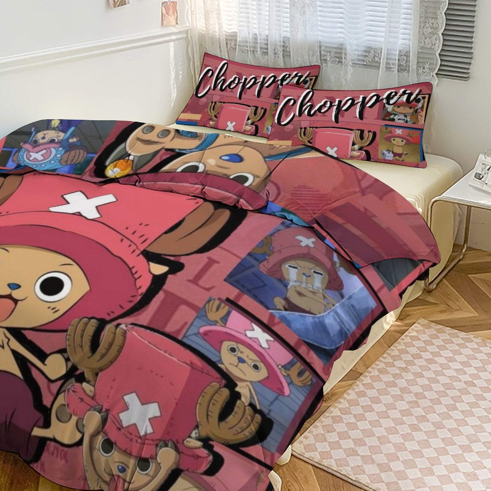 Queen Size One Piece Chopper Bedding Set Anime Bedding Set Contains One ...