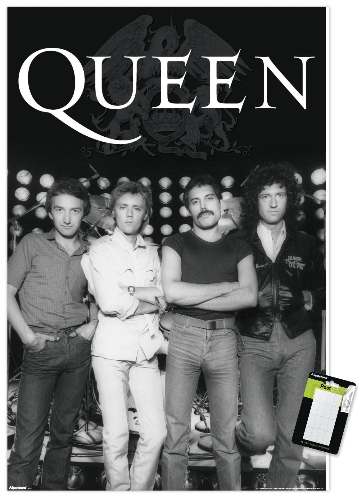 Queen - The Band Wall Poster, 14.725" x 22.375" - Walmart.com