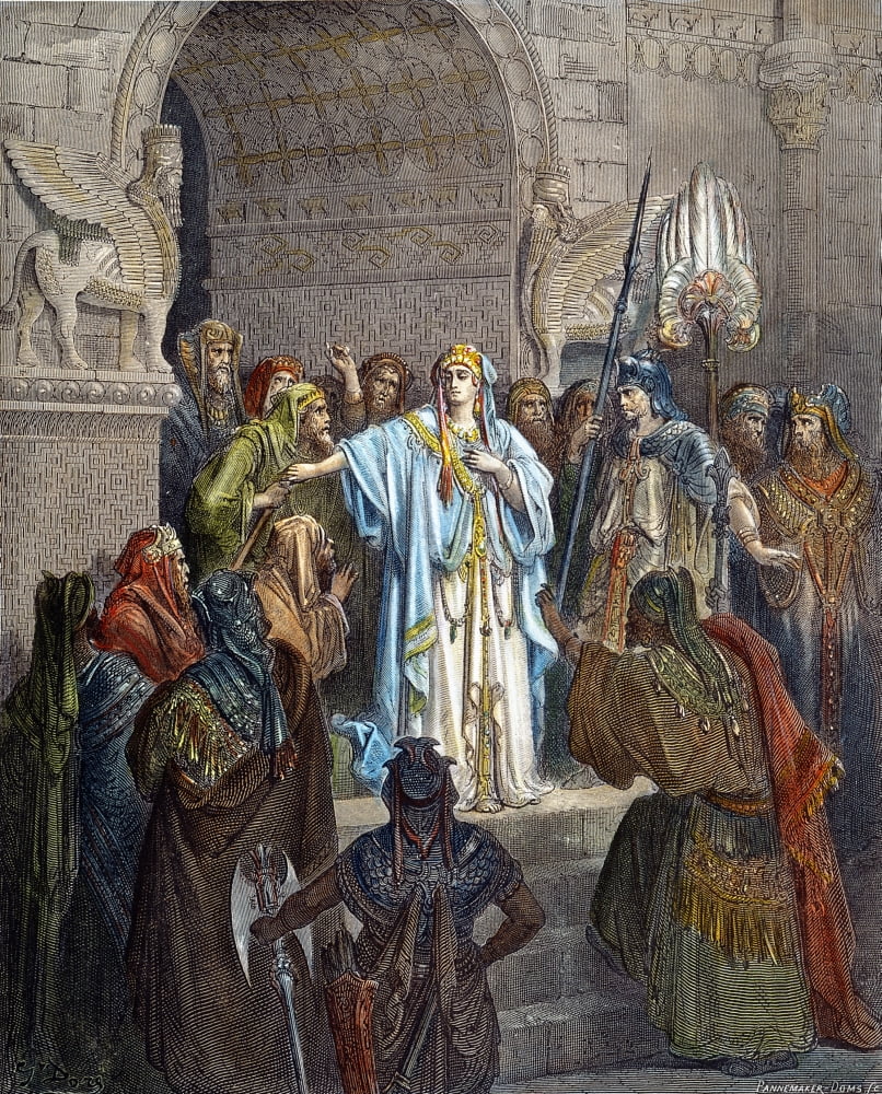 Queen Vashti. /Nqueen Vashti Refuses To Obey The Command Of Ahasuerus ...