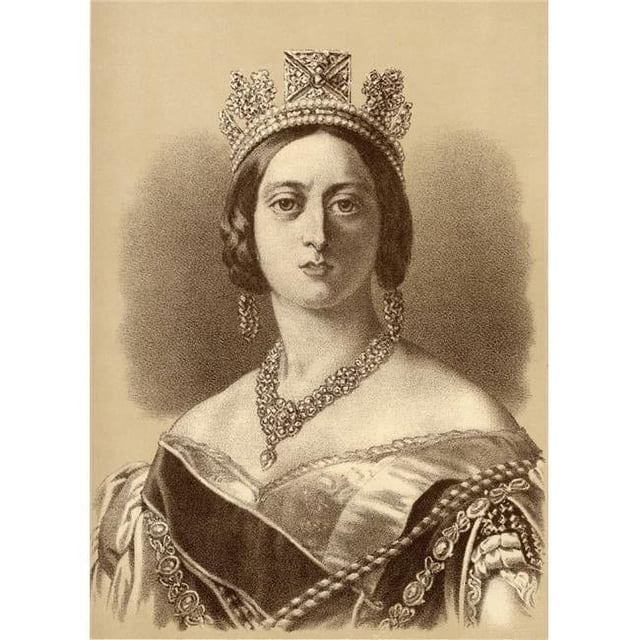 Queen Victoria 1819-1901. Princess Alexandrina Victoria Of Saxe-Coburg ...