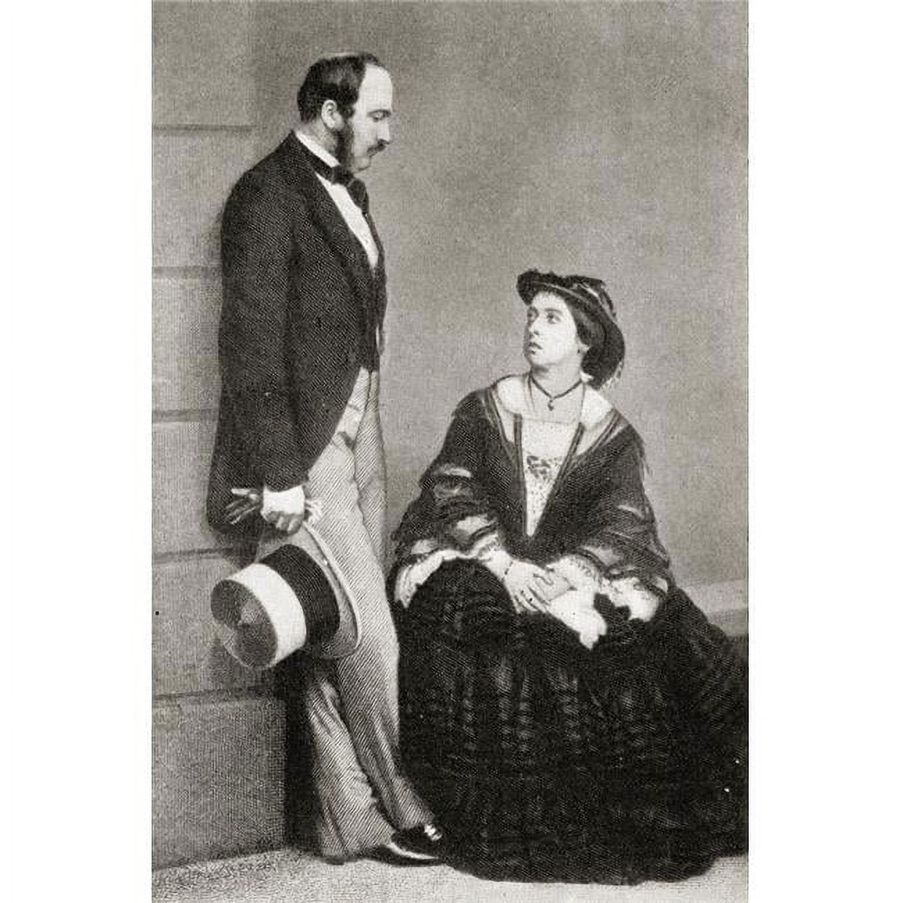 Queen Victoria 1819-1901 with Hrh the Prince Consort 1819-1861 In 1860 ...
