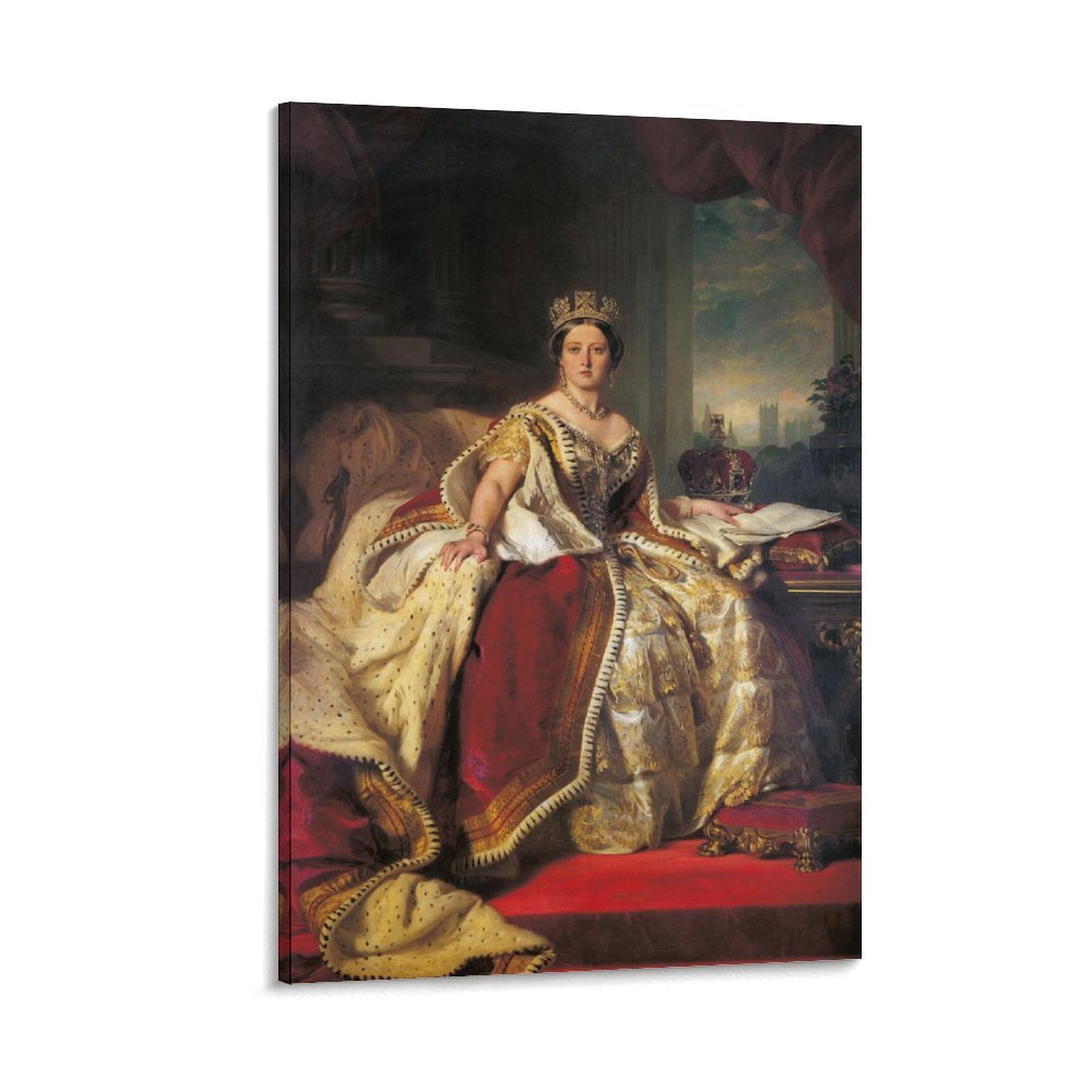 Queen Victoria Poster Portraits Canvas Wall Art Poster Decorative ...