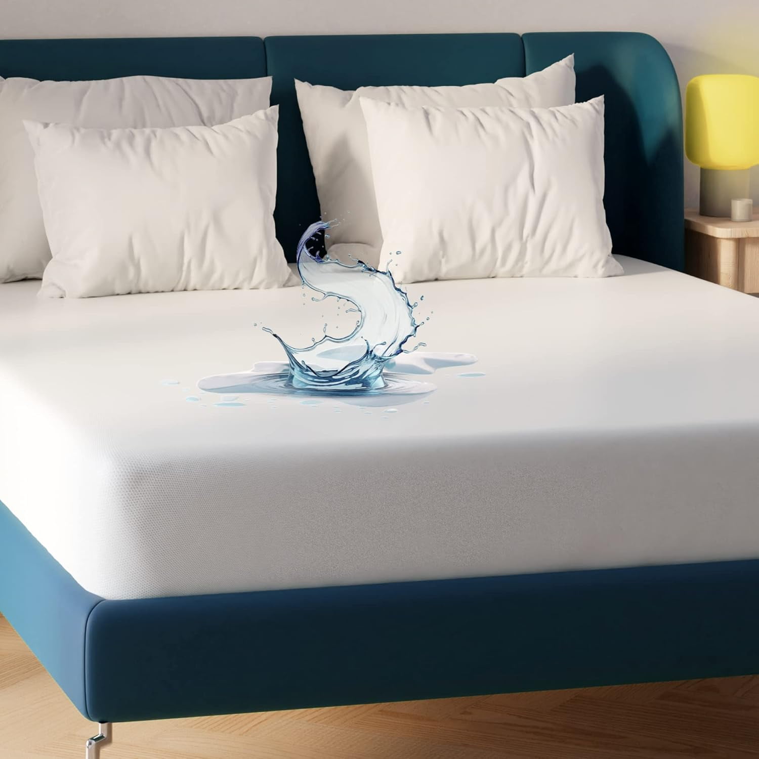 NiagaraSleepSolution Waterproof Mattress Protector Queen Deep Pocket ...