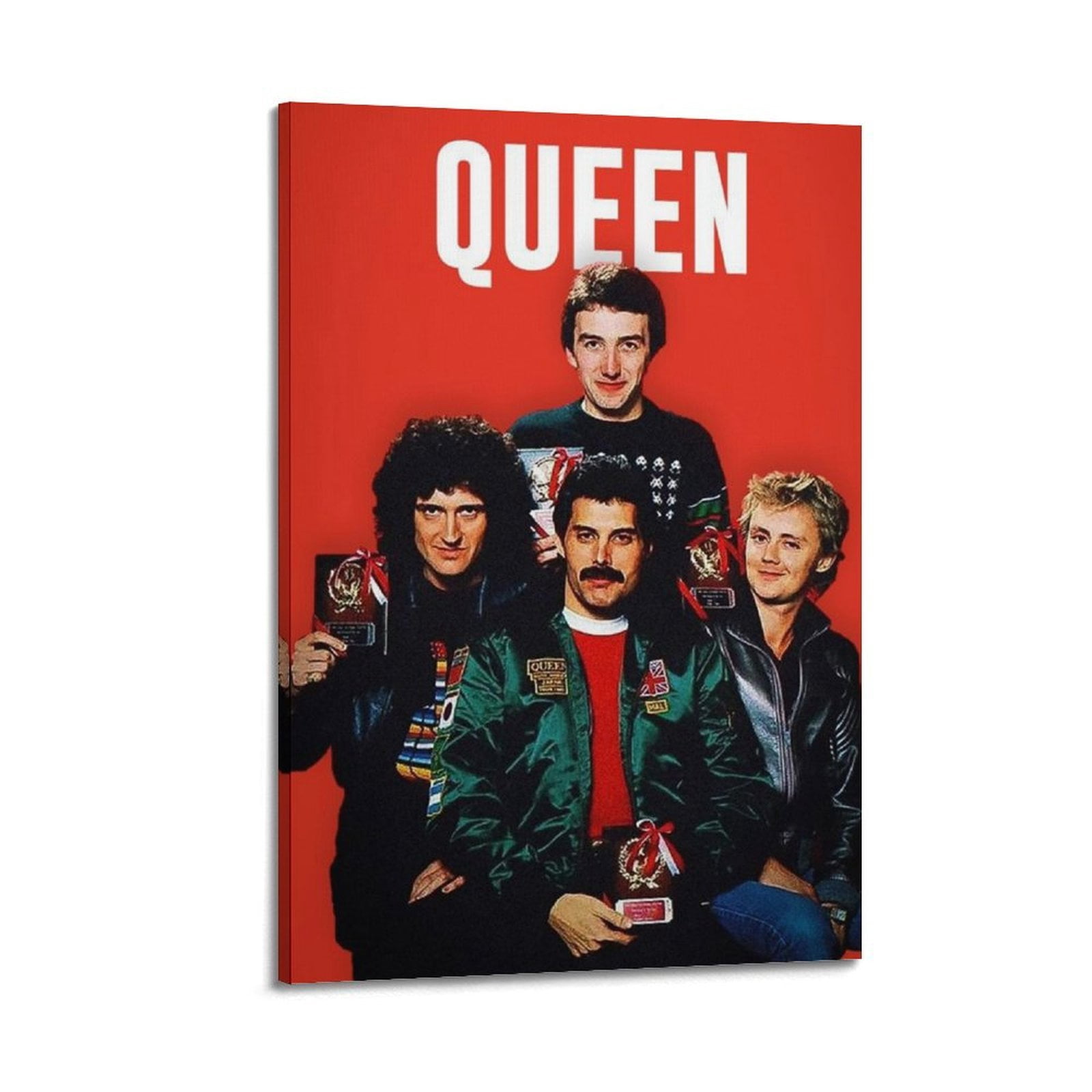 Queen (band) Painting Vintage Poster Picture Print Wall Art Poster ...