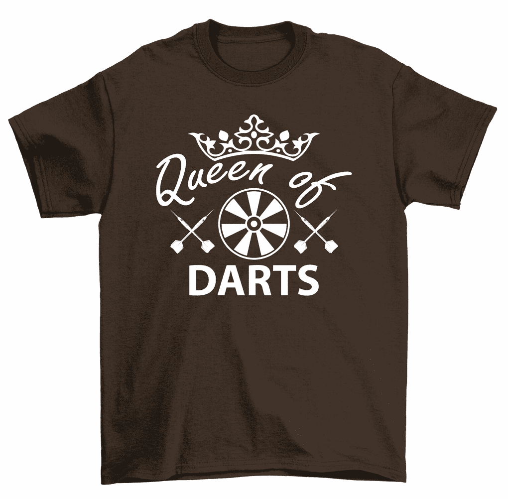 Queen of Darts T-Shirt Women Unisex - Walmart.com