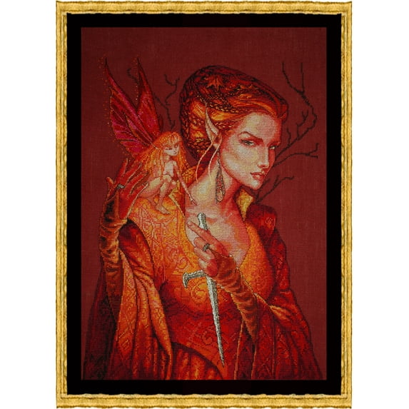 Queen of Fairies 107-G004 MK Counted Cross Stitch Kit - Walmart.com