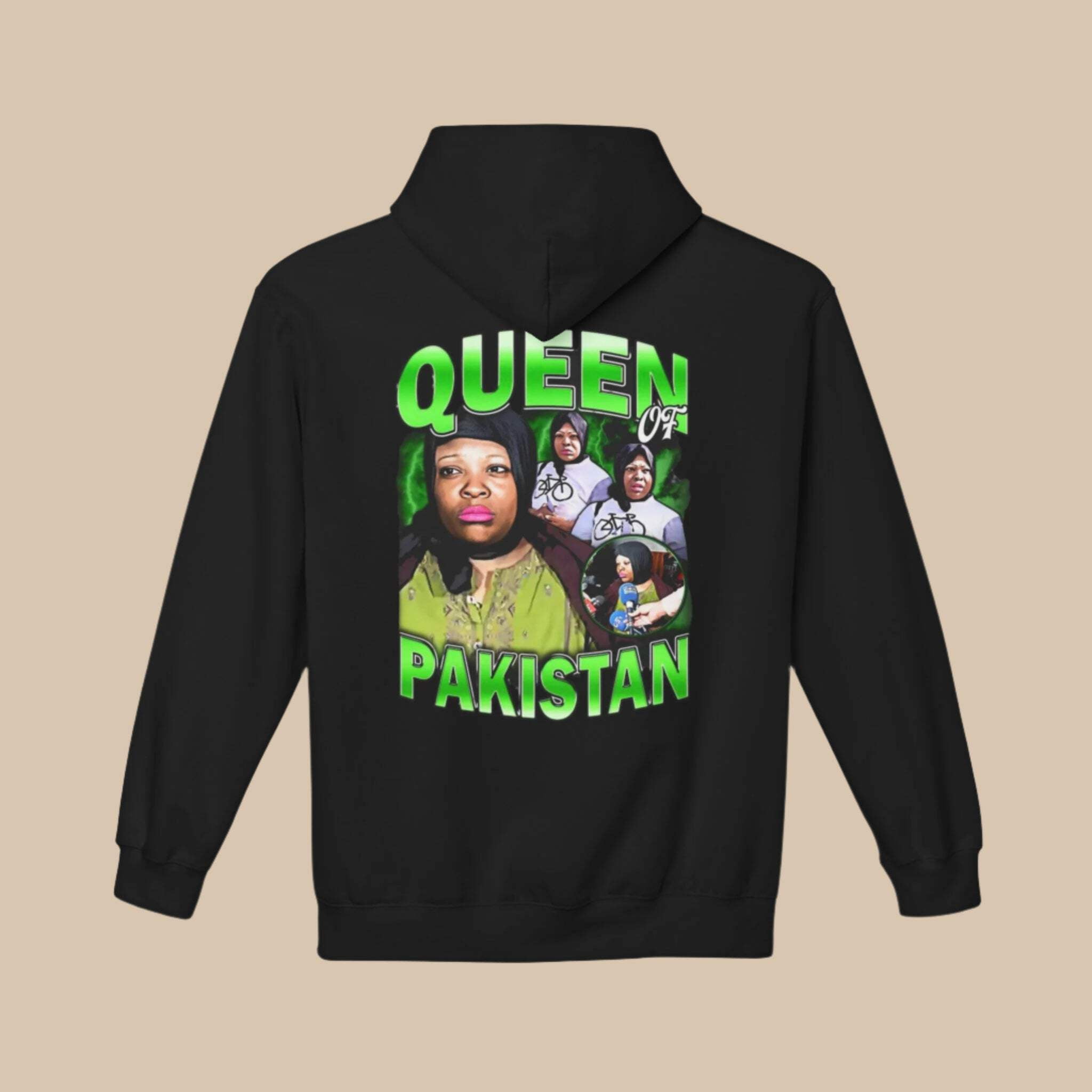 Queen of Pakistan New York Woman Comfy Warm Hoodie | Onijah Viral Hip ...