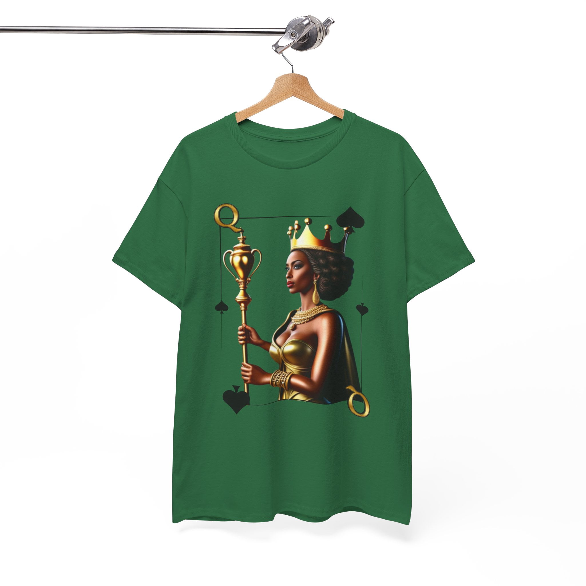 Queen of Spades Tee by Bougie Trash - African American poker card ...