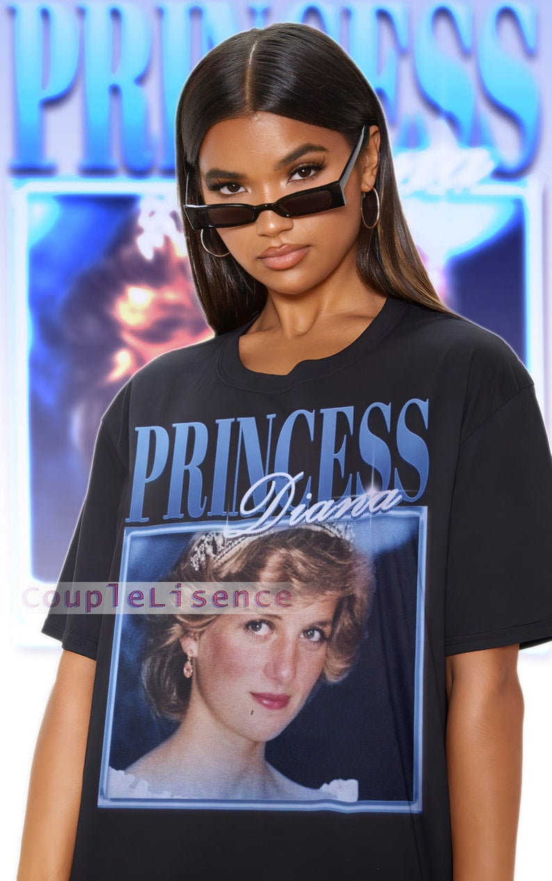 Queen of Welas PRINCESS DIANA Vintage | Princess Diana Homage Fan Tees ...