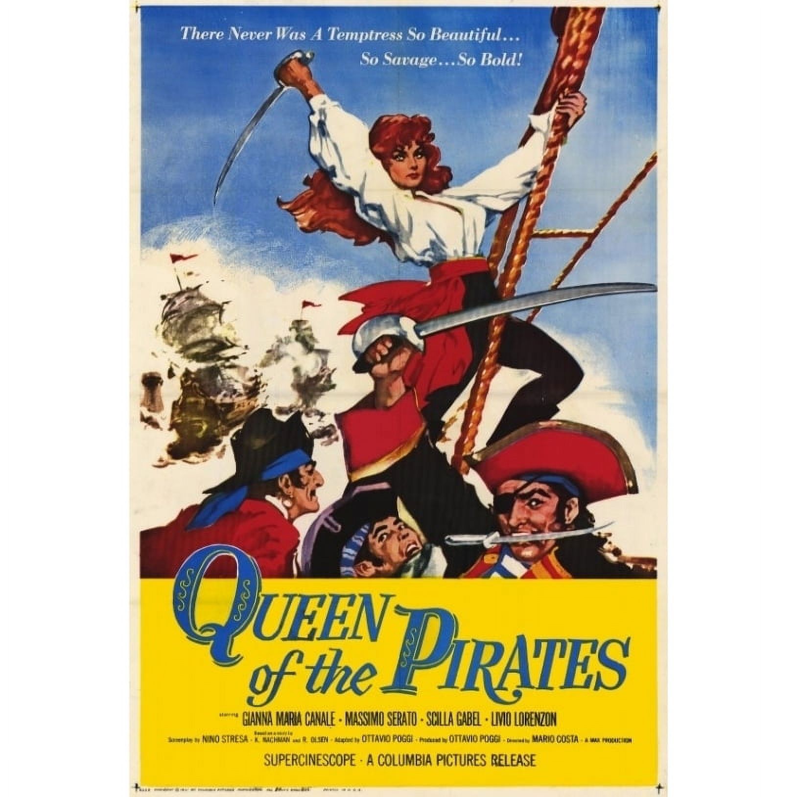 Queen of the Pirates Movie Poster Print (27 x 40) - Item # MOVIF1439 ...