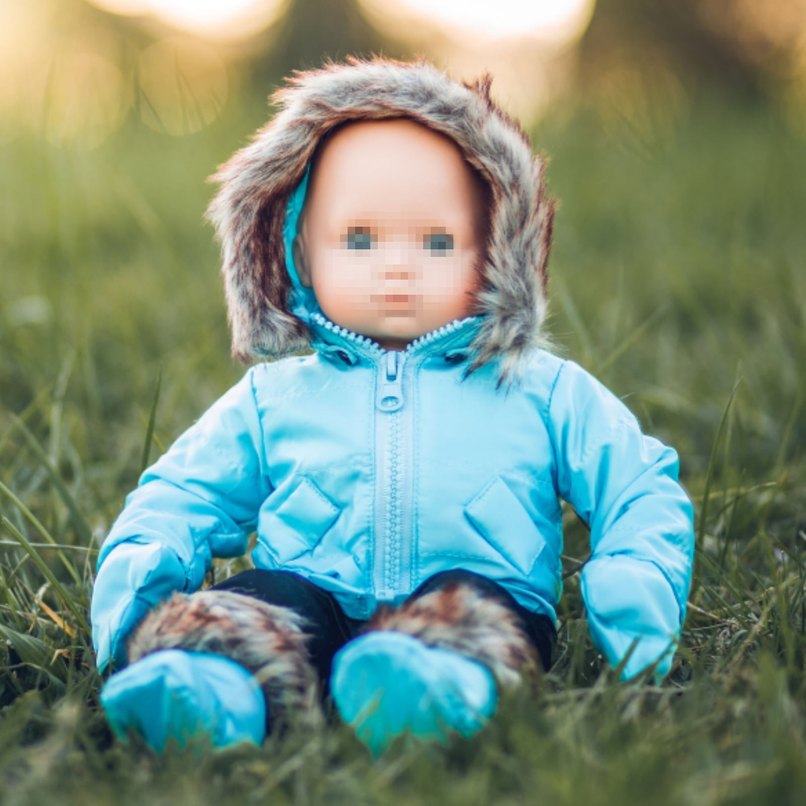 The Queen's Treasures 15 Inch Doll Clothes, Bitty Baby Blue Snow Suit ...