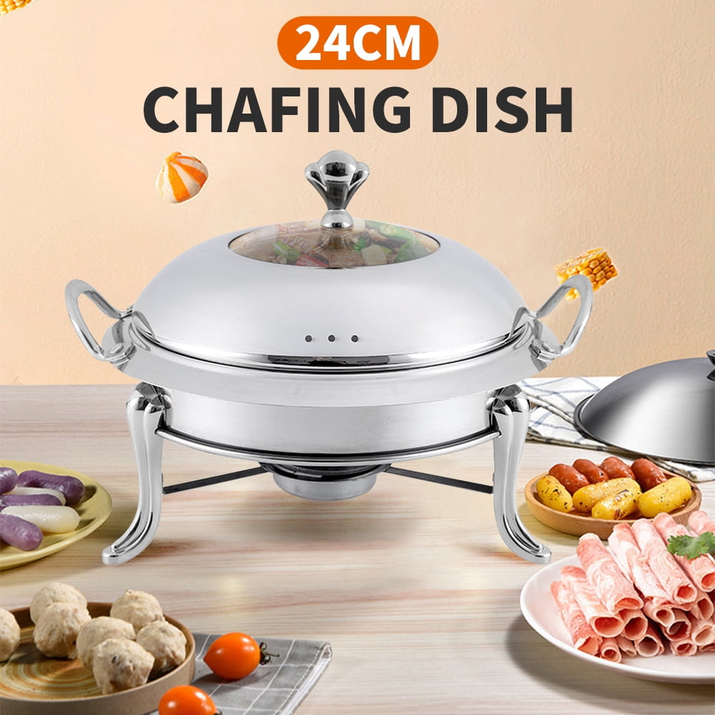 QueenTrade 24cm Commercial Chafing Dish Buffet Chafer Food Warmer ...