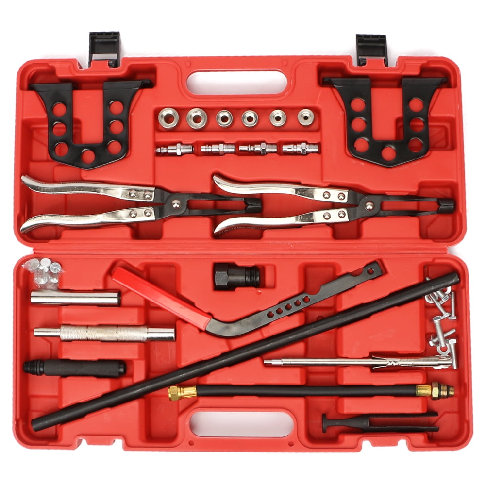 QueenTrade Cylinder Head Service Set Tool Kit Valve Spring Compressor ...