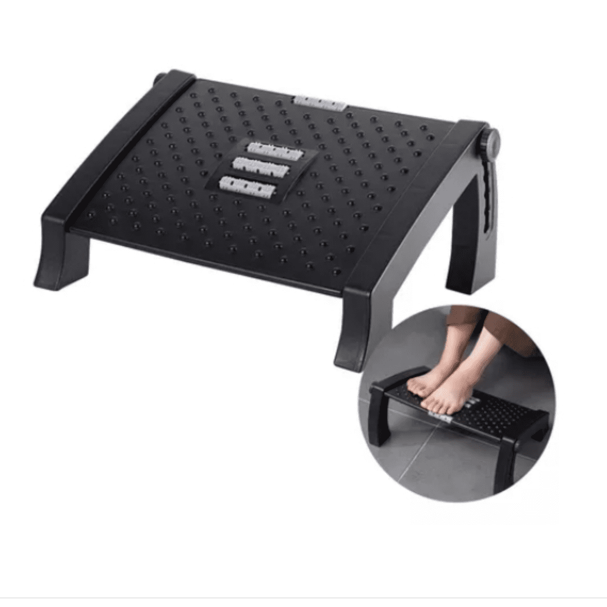 QueenTrade Footrest Adjustable Foot Rest Under Desk for Home Office ...