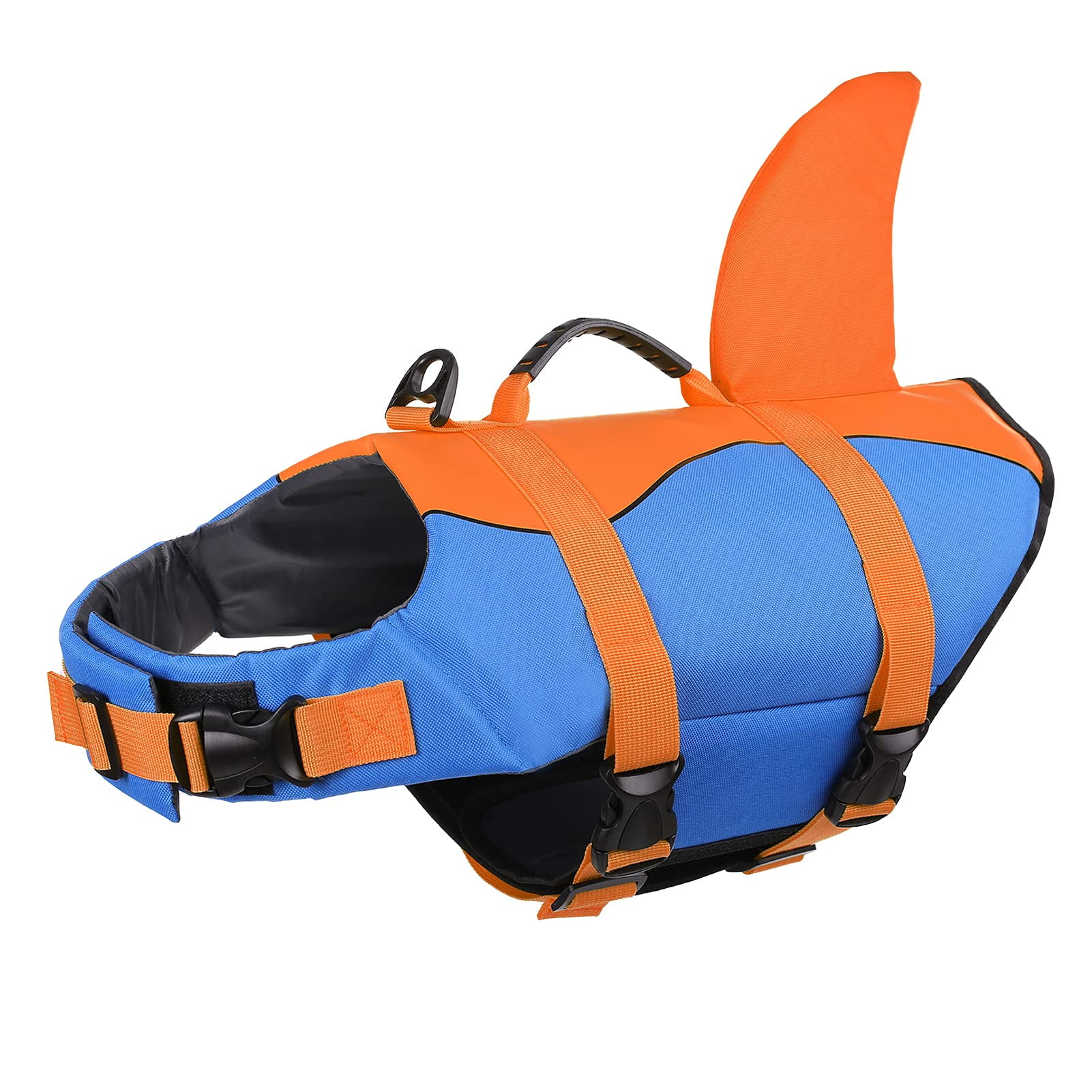 Queenmore Dog Life Jacket, DMF15 Adjustable Dog Life Vest, Pet ...
