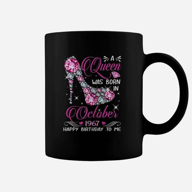 Queens Are Born In October 1967 Coffee Mug - Walmart.com