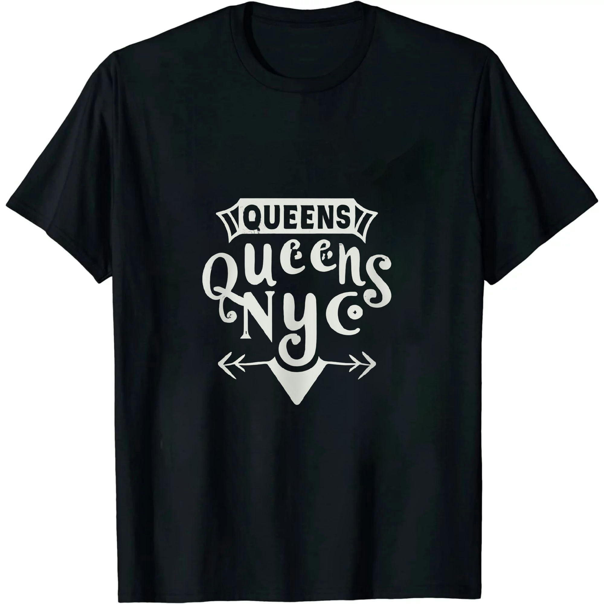 Queens - New York City - NYC - Throwback Design - Classic T-Shirt ...