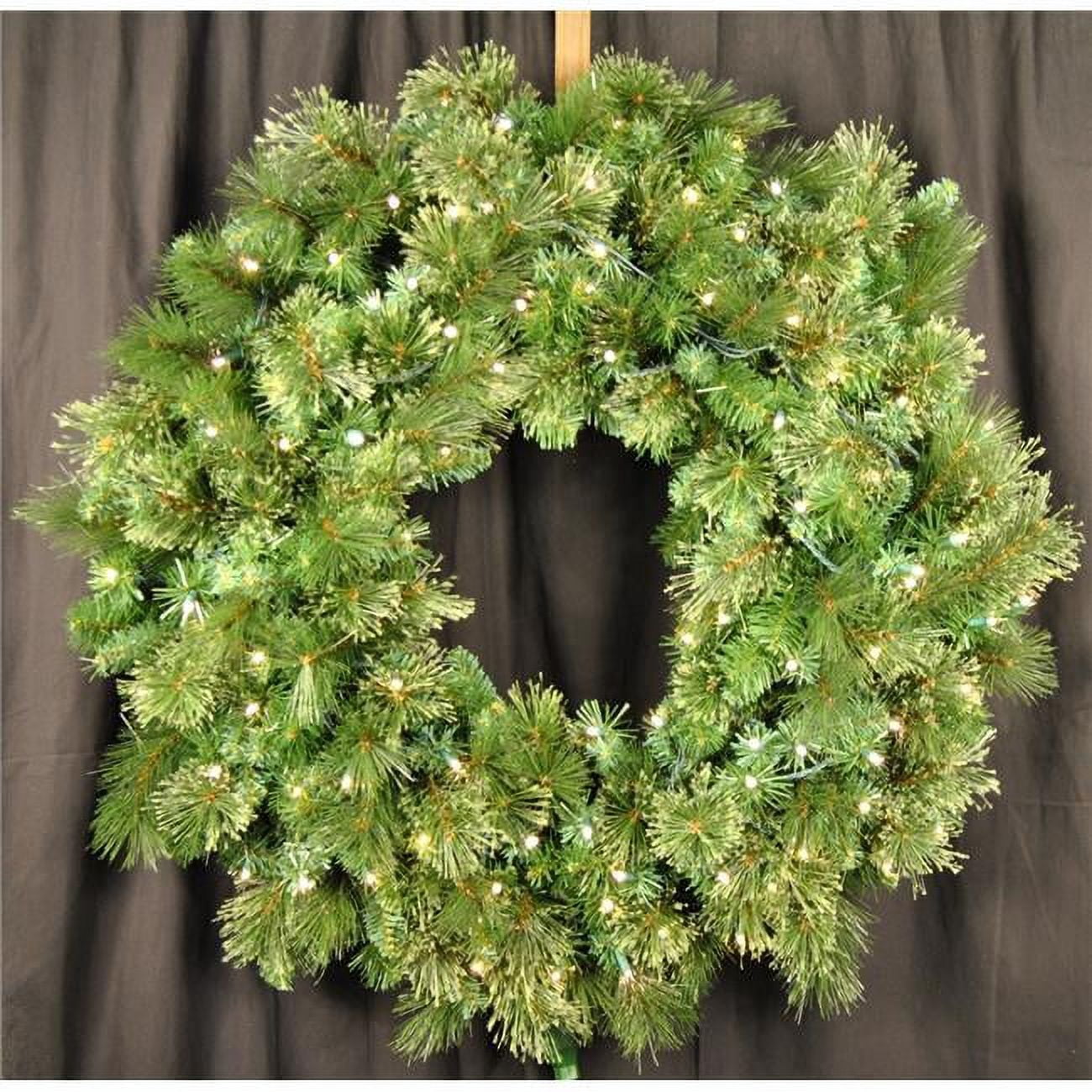 Queens of Christmas GWBM-03-LWW 3 ft. Mixed Blend Pre-Lit with LED ...