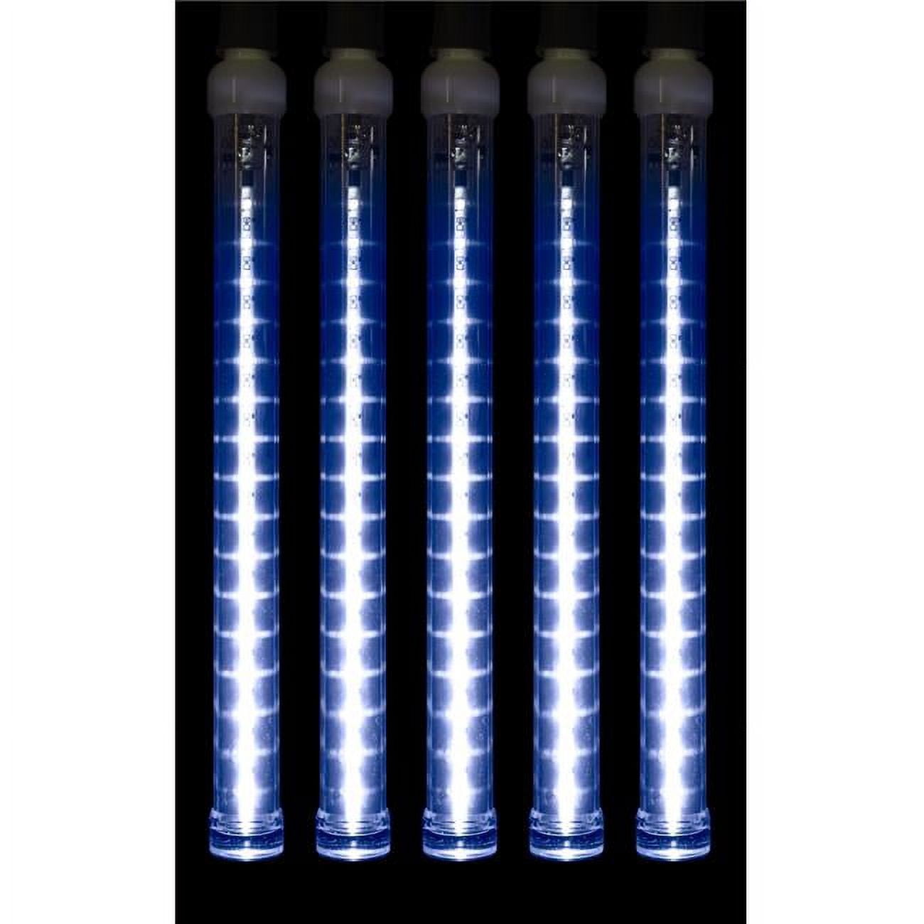 Queens of Christmas LED-SFTUBE-BL-12-5PK 12 in. LED Snowfall Tube Light ...