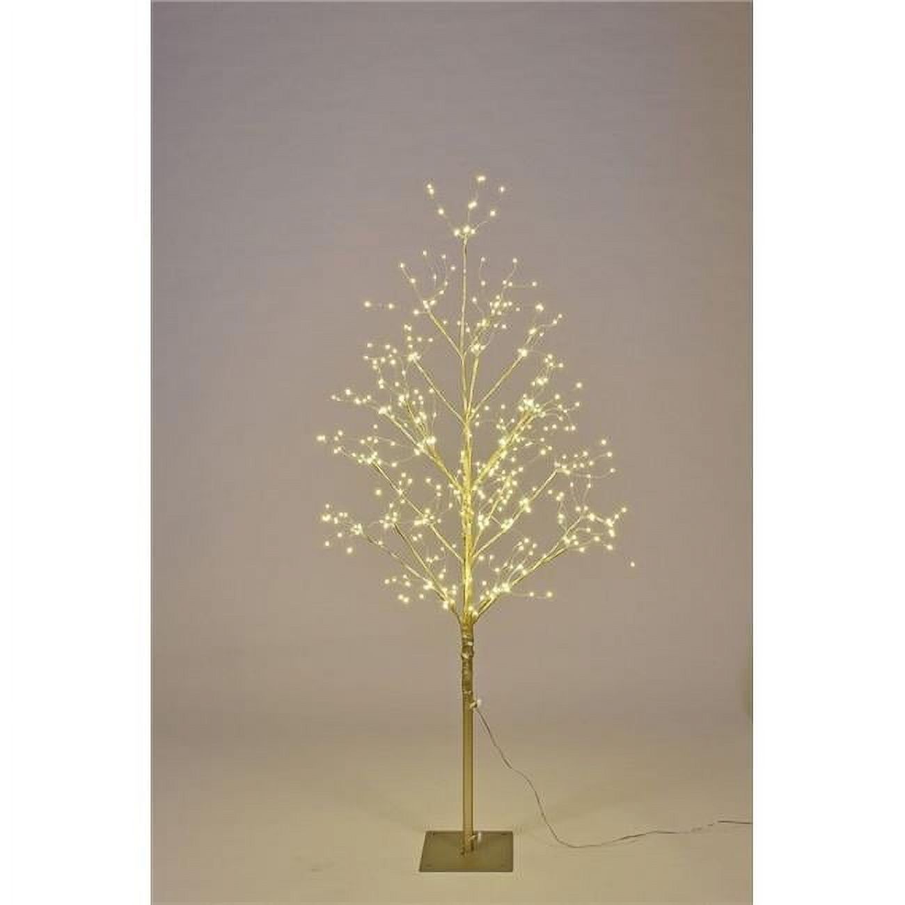 Queens of Christmas LED-TR04-LWW 4 ft. LED Branch Christmas Trees, Warm ...