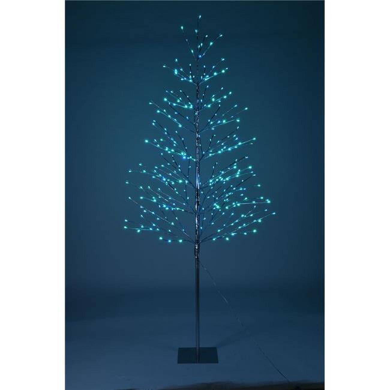 Queens of Christmas LED-TR07-RGB 7 ft. LED RGB Christmas Trees ...