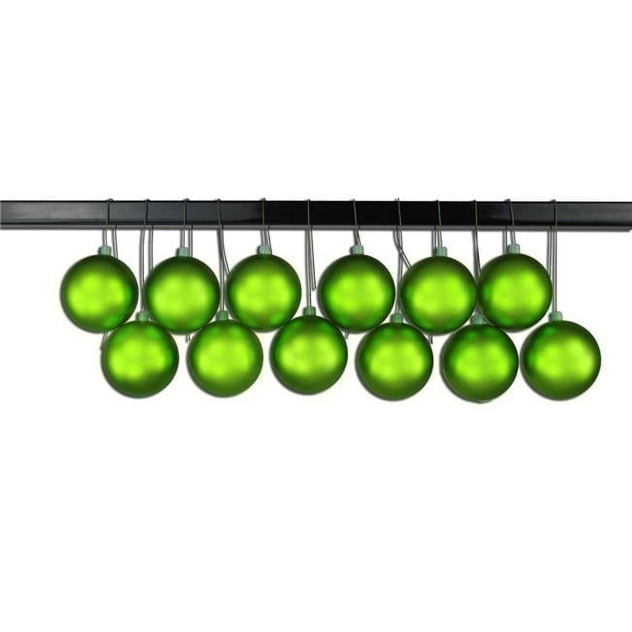 Queens of Christmas ORN-BLKM-70-LG-12PK 2.75 in. Matte Ball Ornament ...