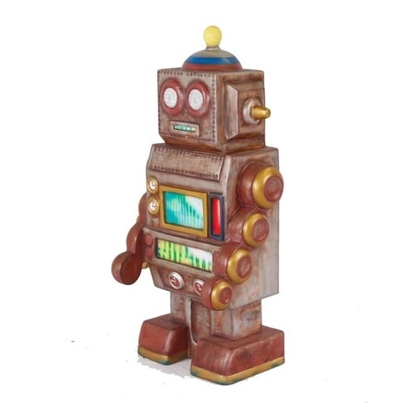 Queens of Christmas TOY-ROBOT-42 3.5 ft. Robot Toys - Walmart.com