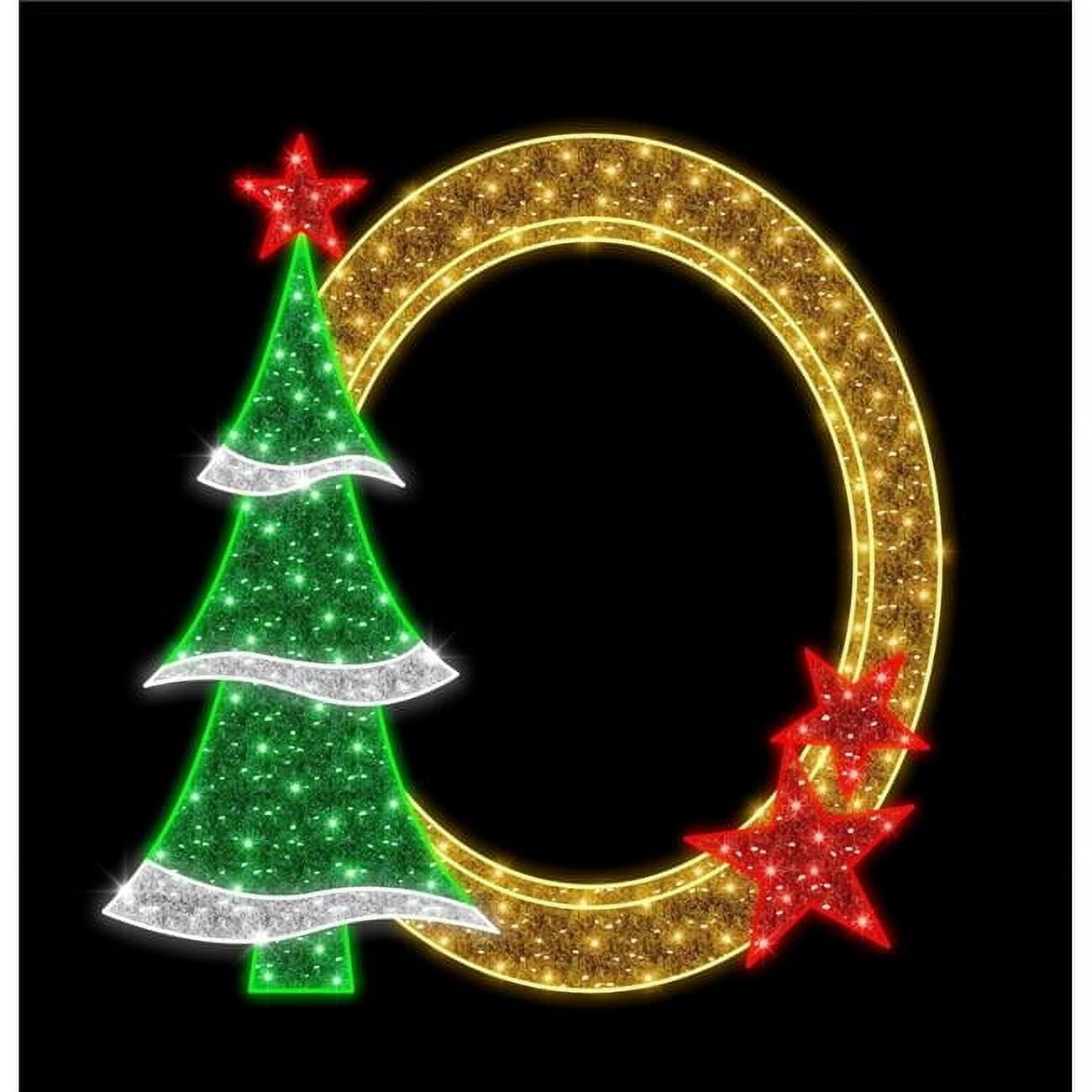 Queens of Christmas WL-MTNF-PO-FRM-TRSTR Photo OP Frame with Tree ...