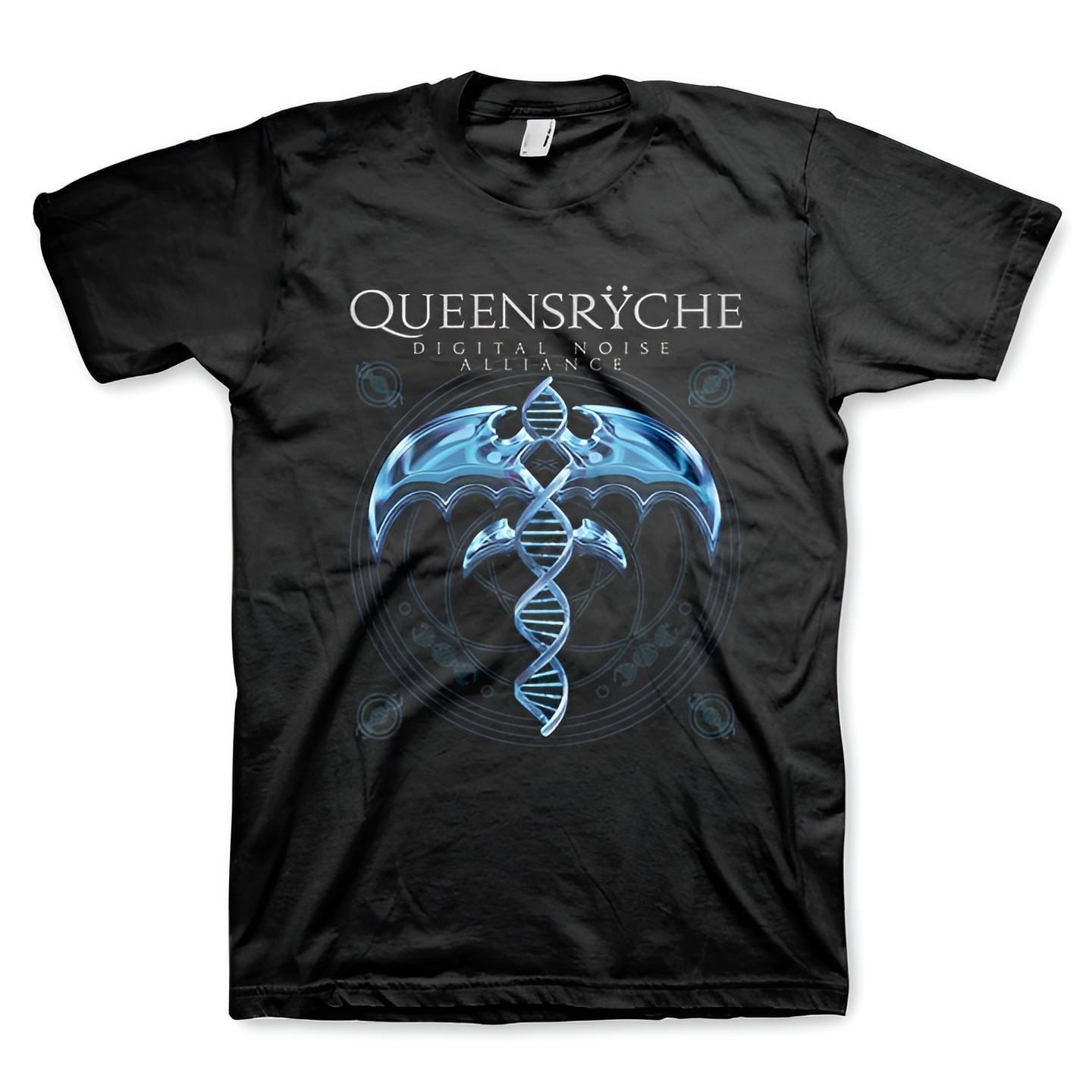Queensryche Men's Digital Noise Alliance T-Shirt Black Small ...