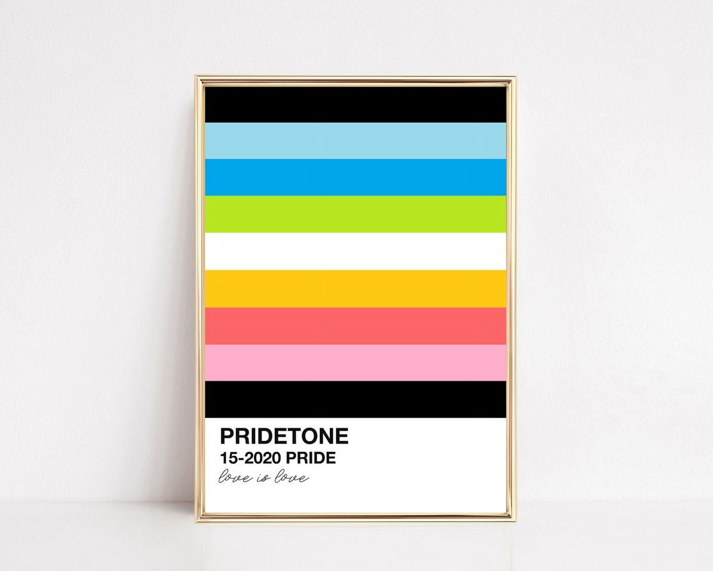 Queer Pride Print Queer Pride Flag Queer Gift Lgbtq Poster Pride Month ...